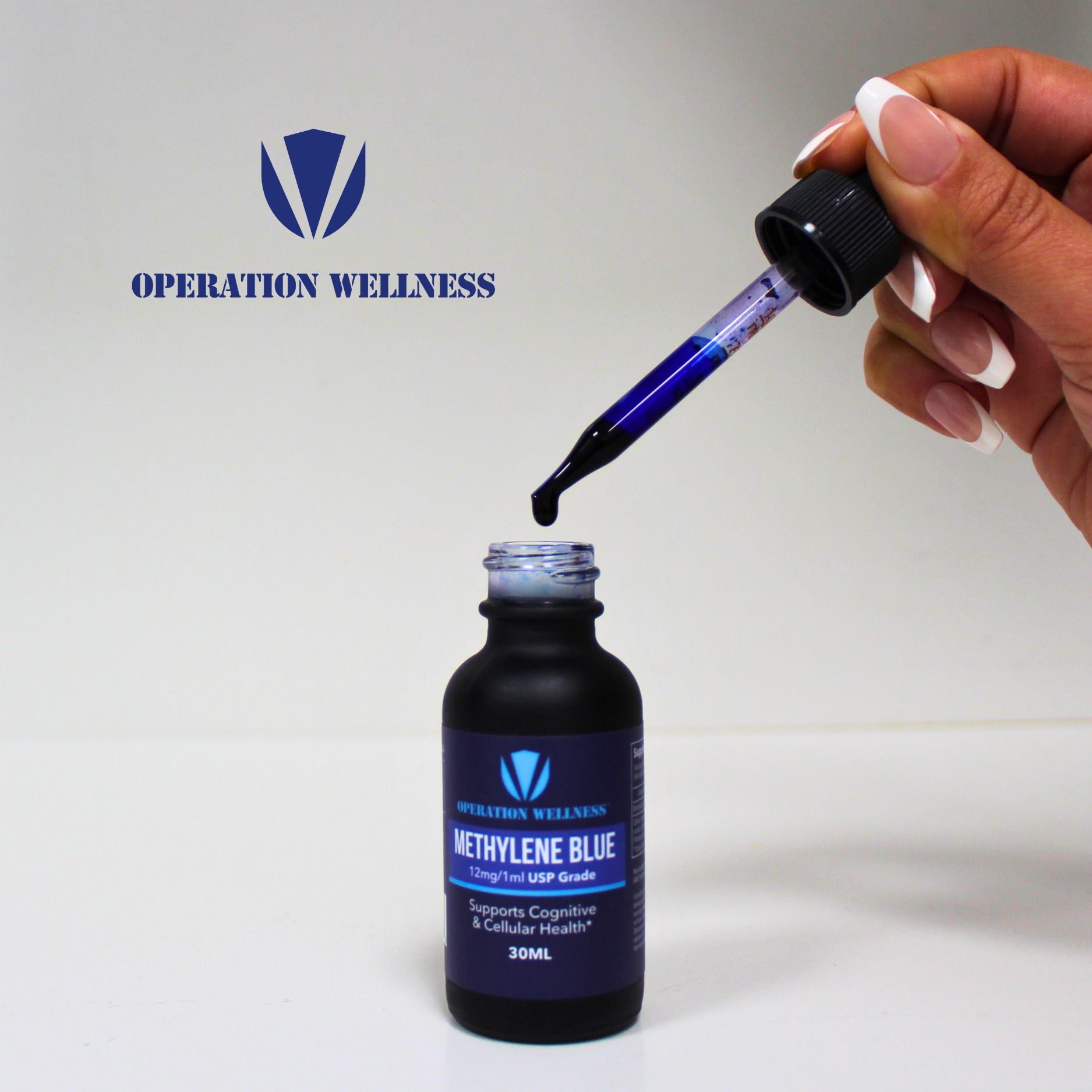 Methylene Blue - USP Grade (12mg/1ml) – Operation Wellness